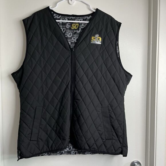 NFL | Jackets & Coats | Nfl Black Super Bowl 5 Special Edition Quilted ...